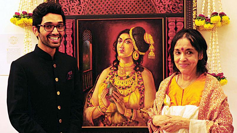 Bengaluru: Rukmini Varma’s brush with canvas after three decades