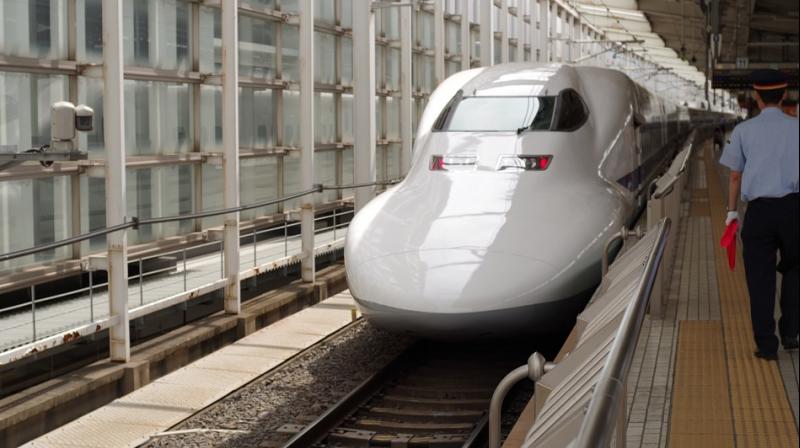 China's white bullet trains turn brown