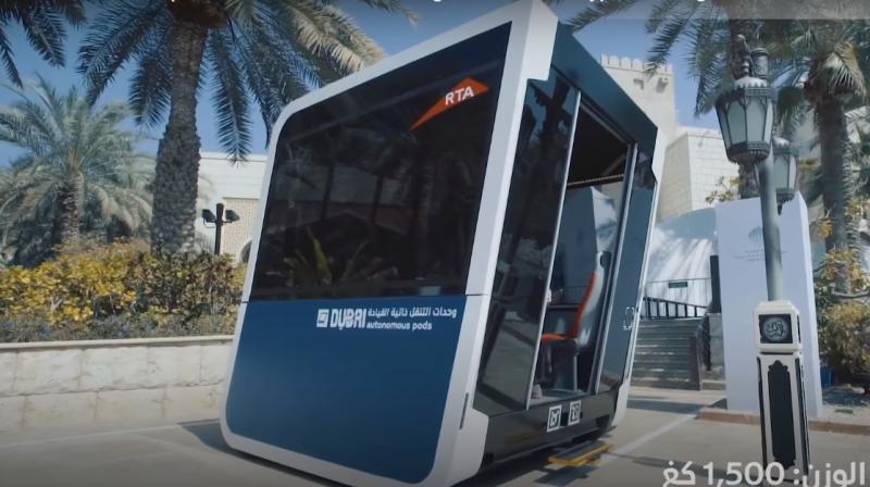 Dubai tests autonomous pods in drive for smart city