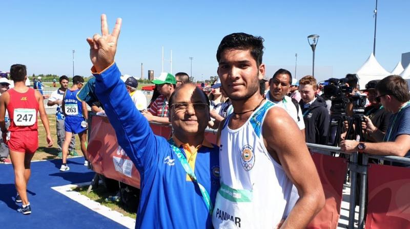 Youth Olympic Games: Suraj Panwar bags silver in men's 5000m race walk