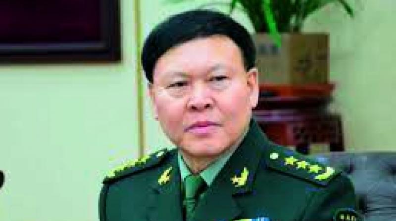 Chinese General facing graft charges ends life