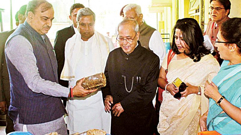 Feeding hungry mouths will help build a strong nation: Pranab Mukherjee