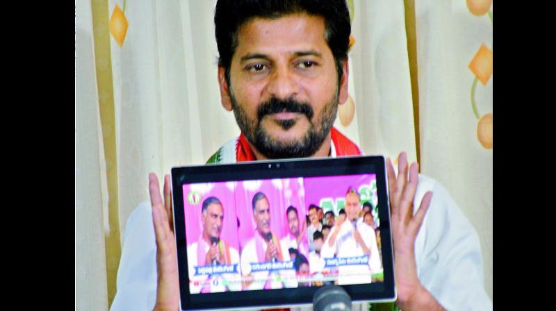 K Chandrashekhar Rao mortgaged Telangana, says Revanth Reddy