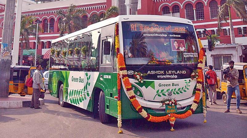Tamil Nadu rolls out first electric bus