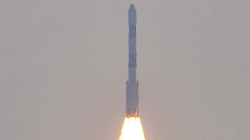 Isro launches EMISAT, 28 foreign satellites
