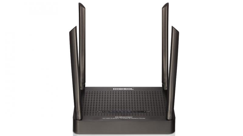 DIGISOL launches AC 1200 dual band wireless broadband router