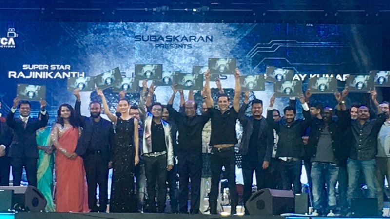2.0 audio launch: Rajinikanth, Akshay, Amy, others take Dubai by storm