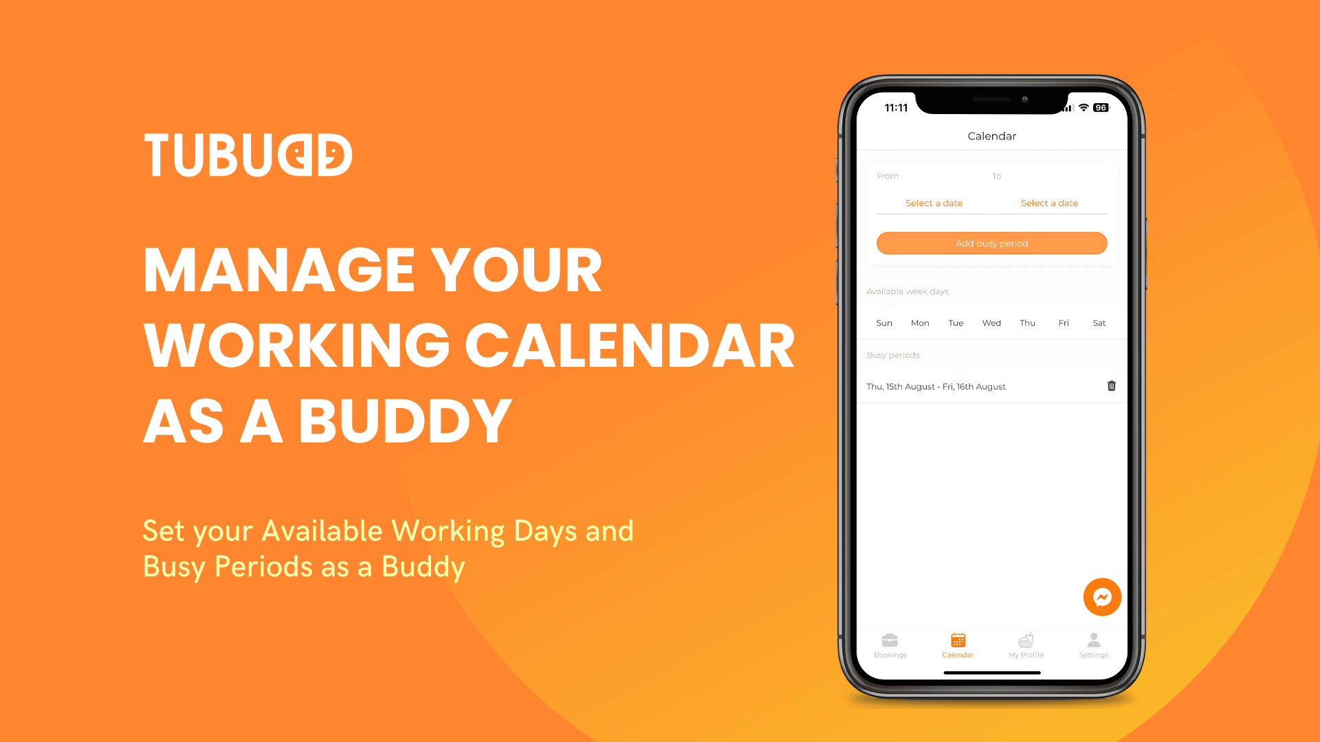 How To Manage Working Calendar As A Buddy?