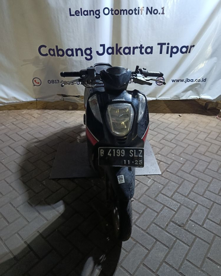Lelang Motor LOT No. 108 HONDA GENIO CBS 110 110 2020 HITAM JAKARTA TIPAR