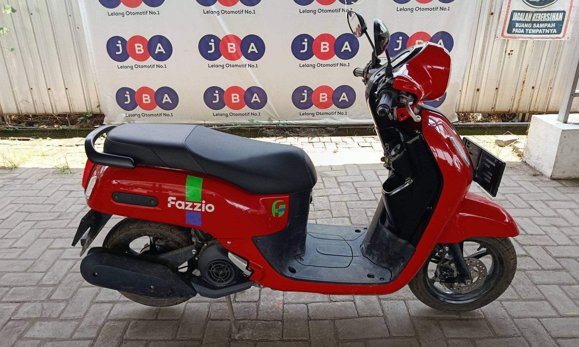 Lelang Motor LOT No. 36 YAMAHA FAZZIO 125 125 2024 MERAH SEMARANG