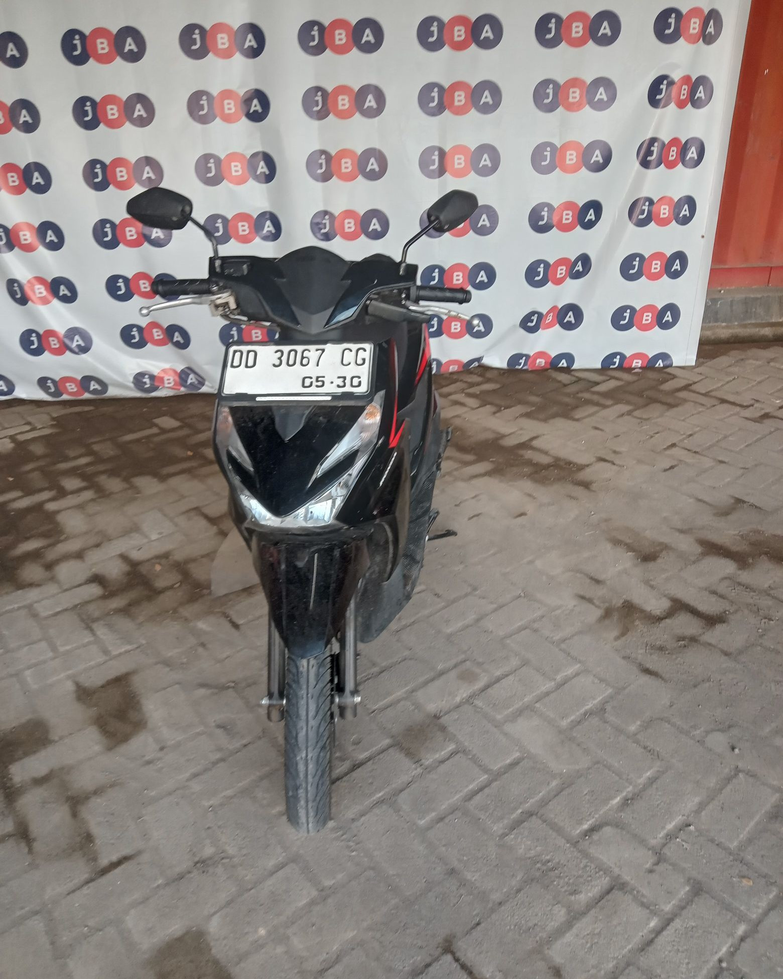 Lelang Motor LOT No. 33 HONDA BEAT CBS 110 109,51 2025 HITAM MAKASSAR