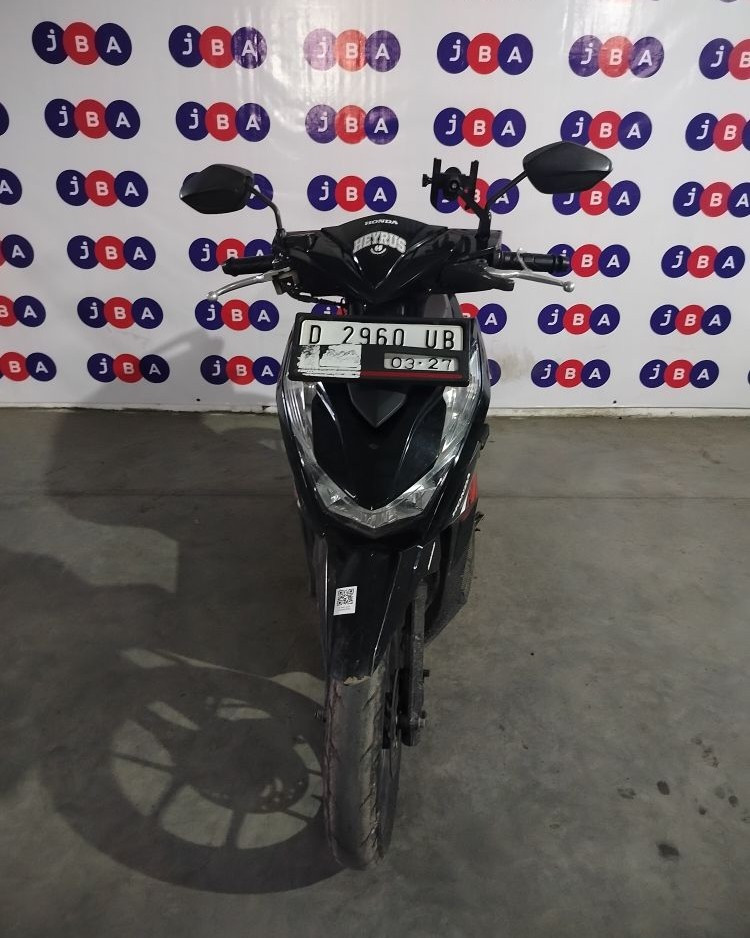 Lelang Motor LOT No. 43 HONDA BEAT CBS 110 110 2022 HITAM Bandung