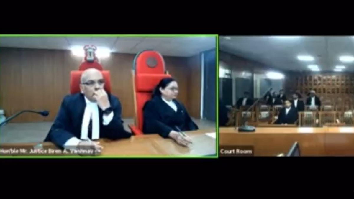 Gujarat High Court Judge's Apology After Snapping At Colleague In Open ... Gujarat High Court Judge's Apology After Snapping At Colleague In Open ...