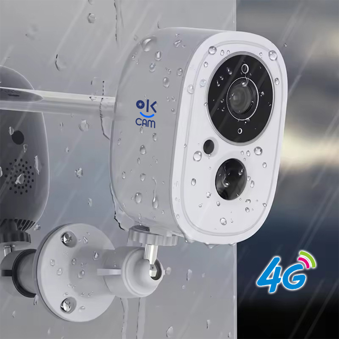 KOWA OK CAM 4G กล้องวงจรปิดไร้สาย มีแบตเตอรี่ ความละเอียด 2 ล้าน ภาพสี ...