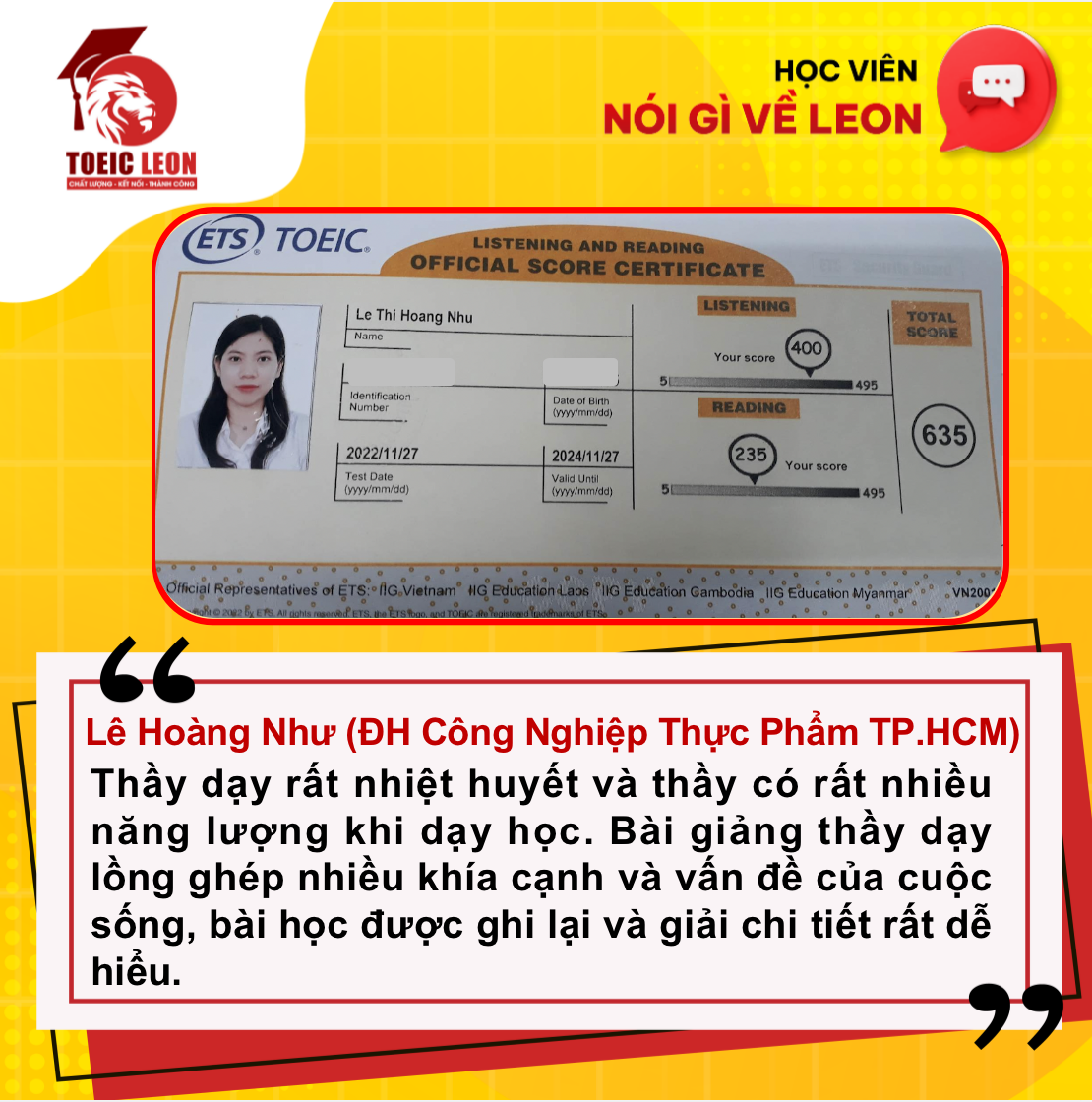 [REVIEW] Trung tâm Anh ngữ TOEIC LEON - Linh Đông - KiddiHub