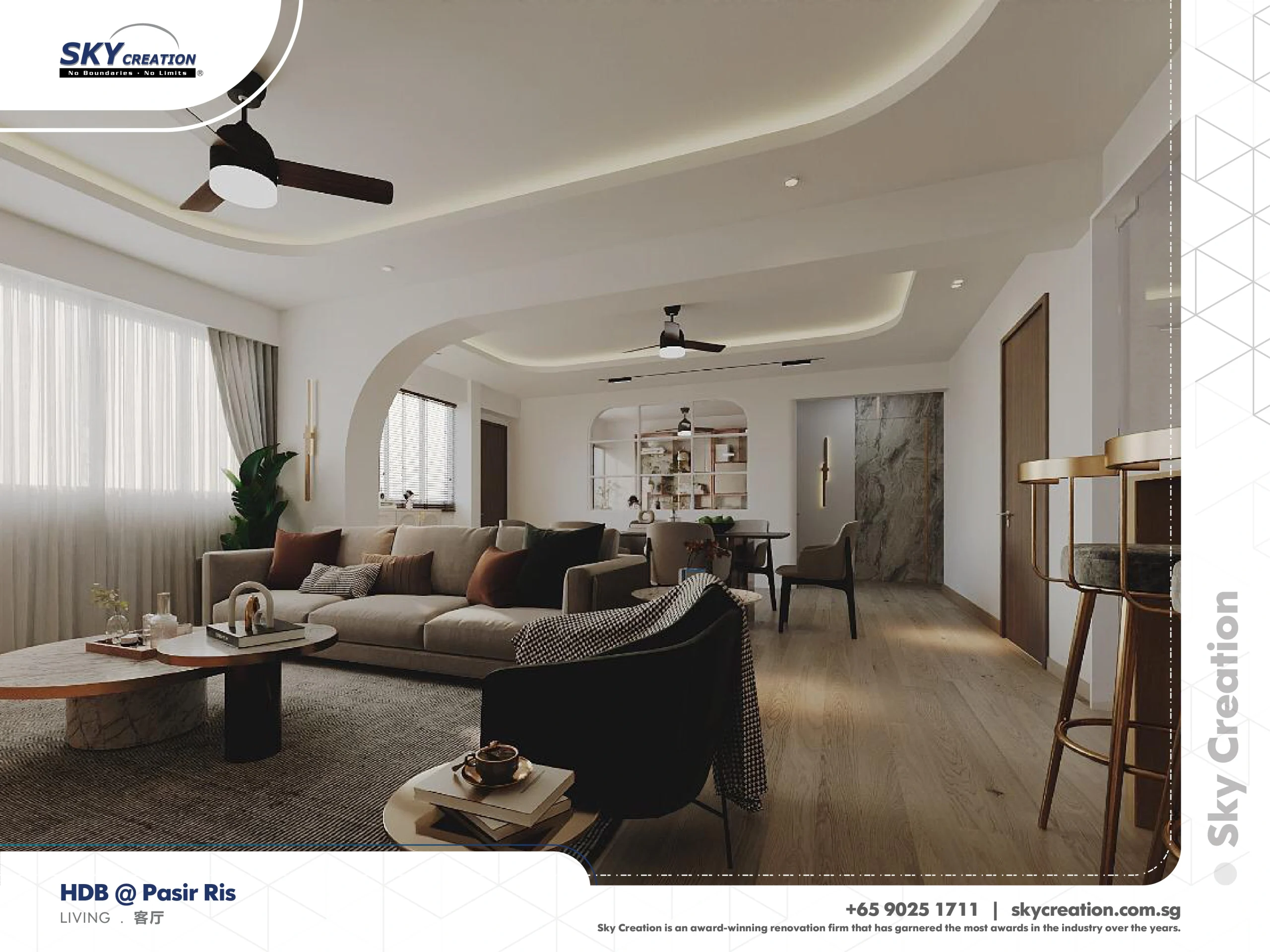 Pasir Ris - Singapore Top Interior Design & Renovation Firm - Sky Creation | Singapore Top ...