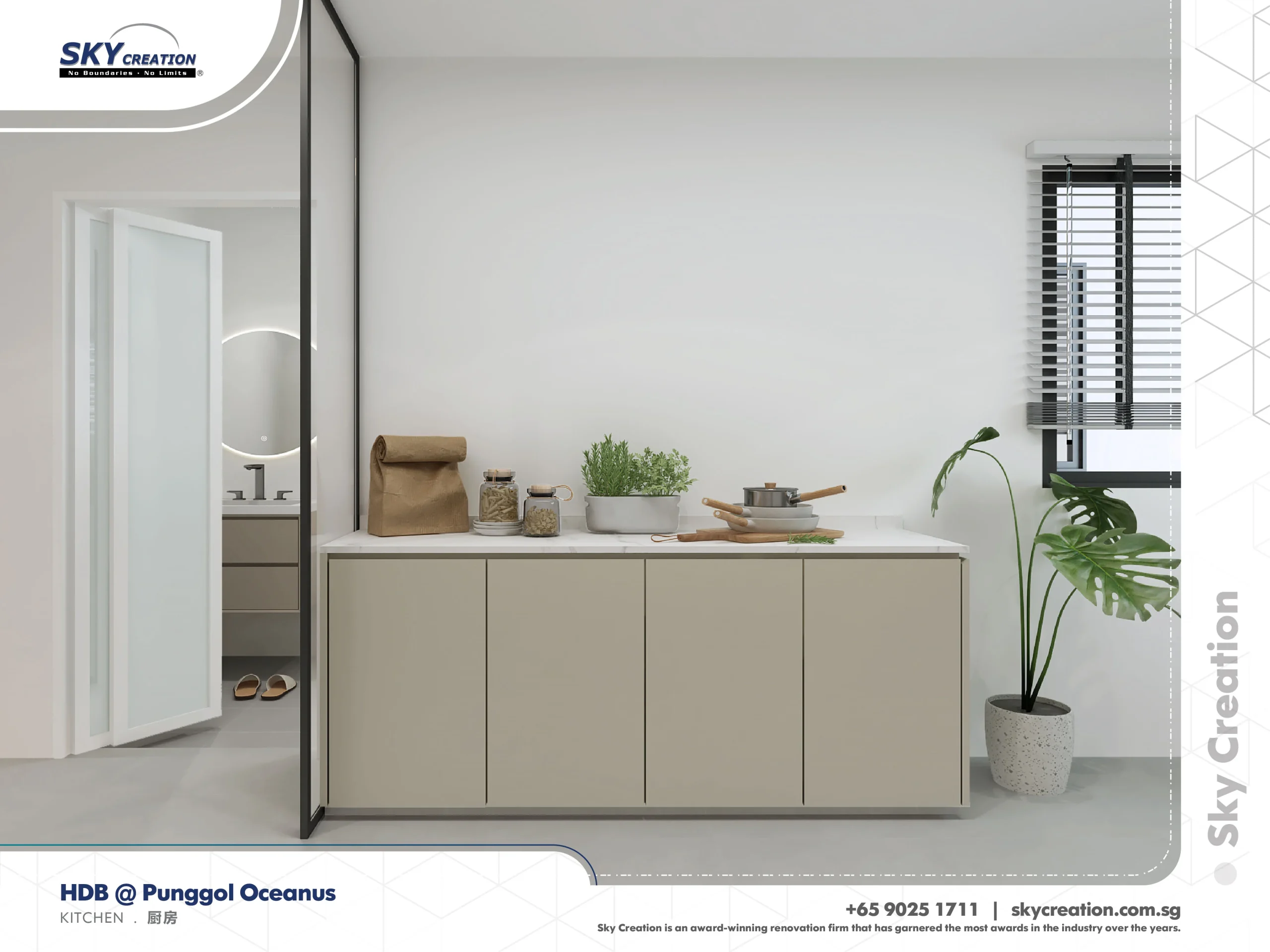 Punggol Oceanus - Singapore Top Interior Design & Renovation Firm - Sky ...