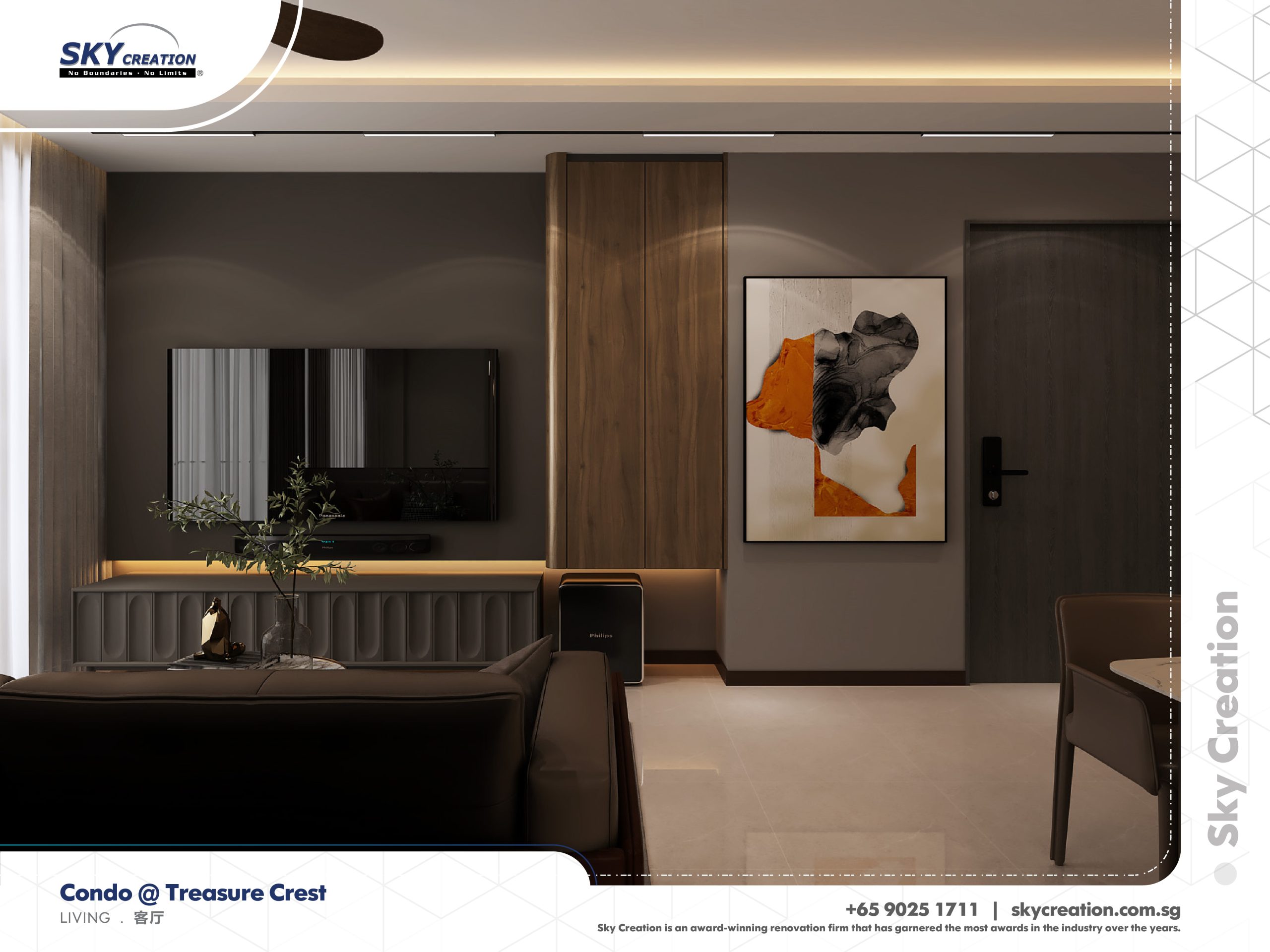 Treasure Crest - Singapore Top Interior Design & Renovation Firm - Sky ...