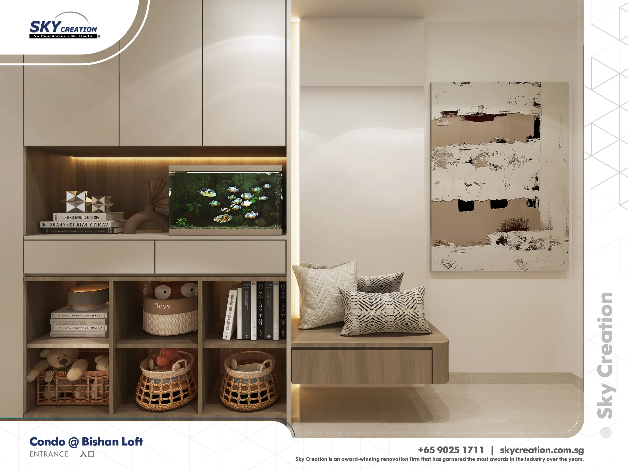 Bishan Loft - Singapore Top Interior Design & Renovation Firm - Sky ...