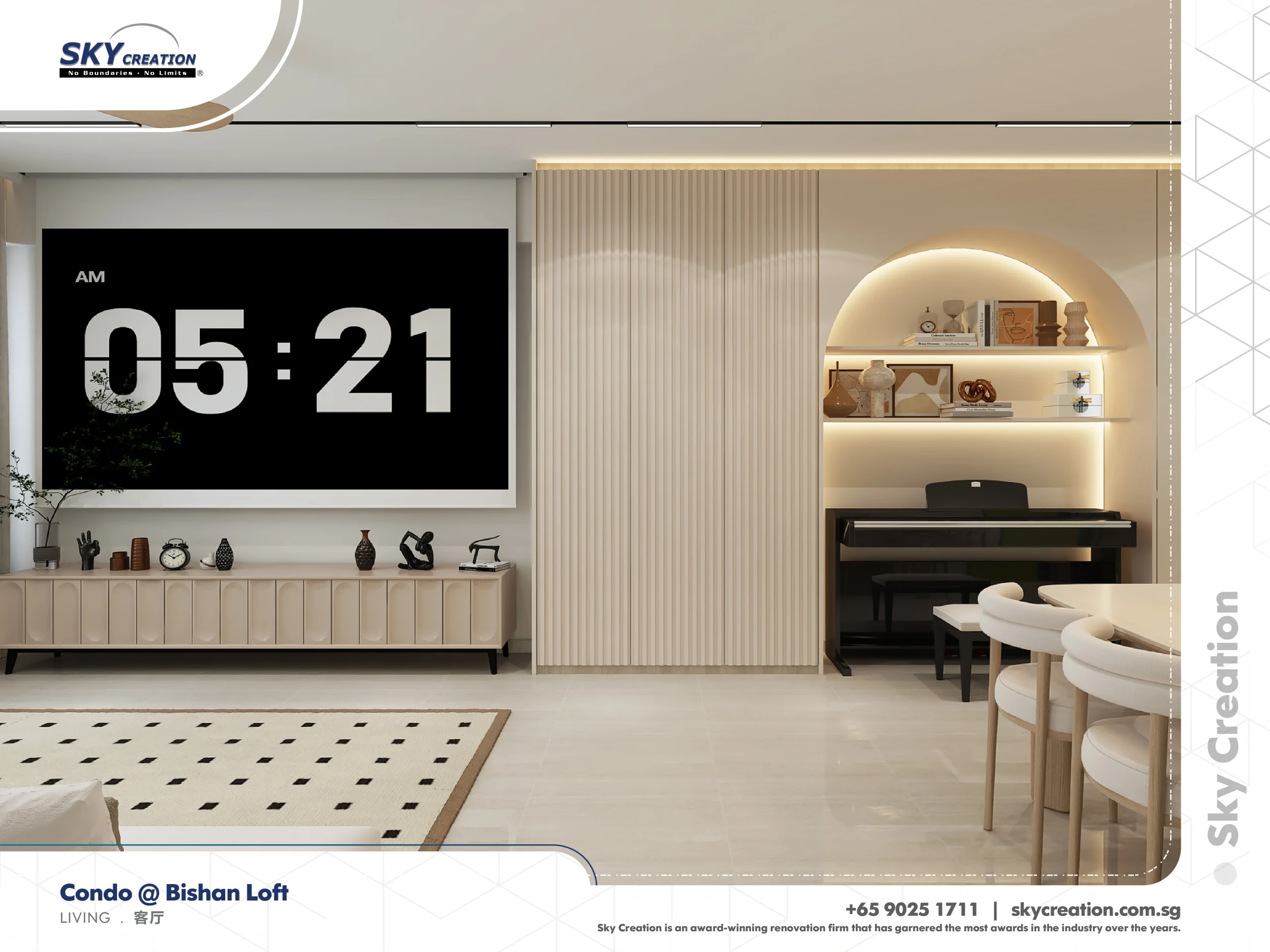 Bishan Loft - Singapore Top Interior Design & Renovation Firm - Sky ...