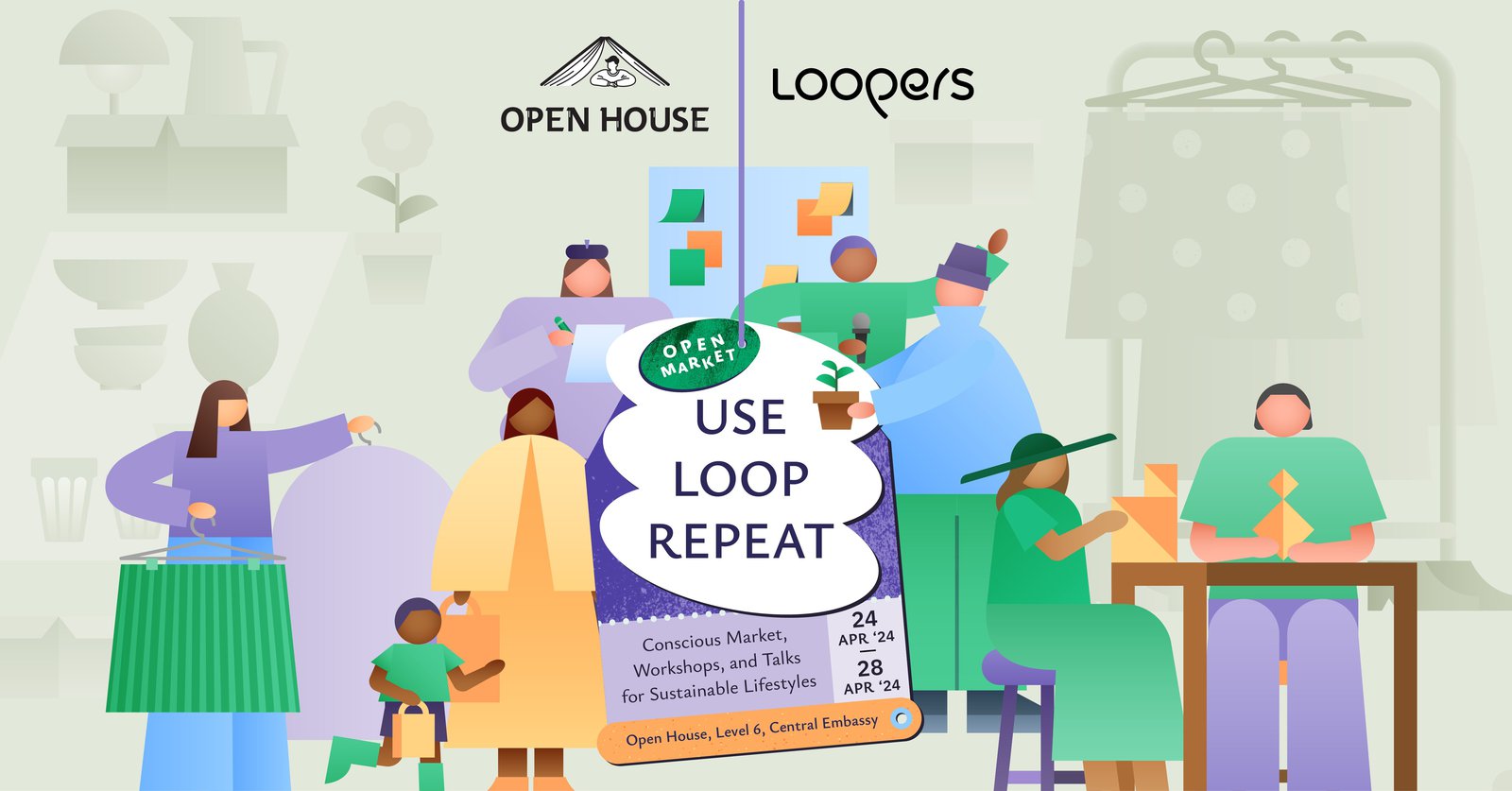 USE LOOP REPEAT งานแฟชั่นรักษ์โลก สู่สังคมสีเขียว | Taejai.com