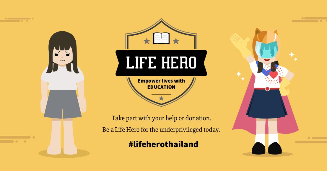 LIFE HERO | Empower lives with education | Taejai.com