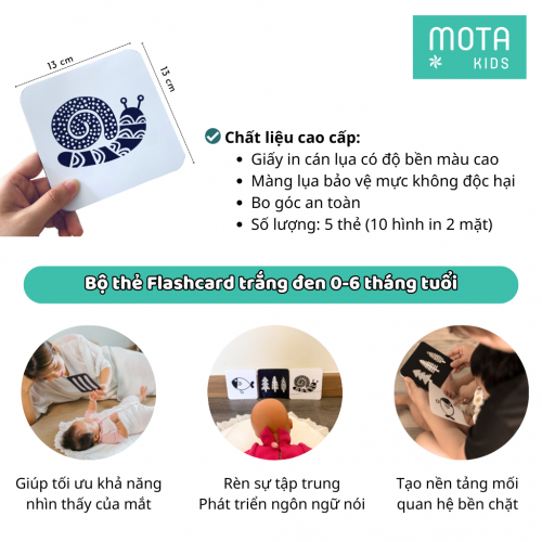 Đồ chơi Montessori Mota Kids 0-3 tháng - MOTA Edu Solutions