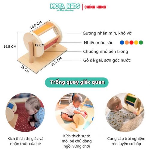 Đồ chơi Montessori Mota Kids 6-9 tháng