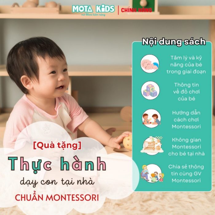 Đồ chơi Montessori Mota Kids 9-12 tháng - Mota | Montessori