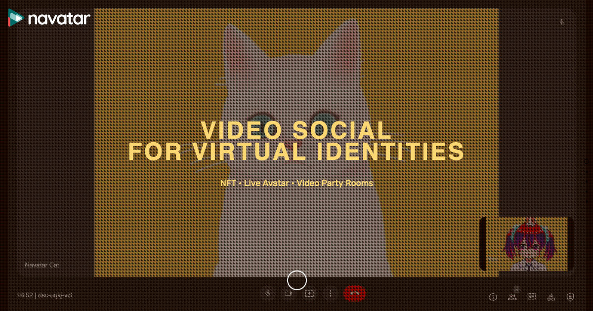 Navatar - video call through avatar