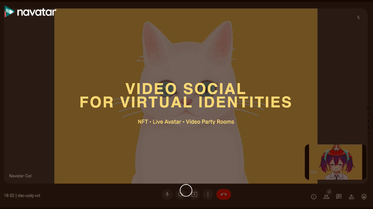 Navatar - video call through avatar