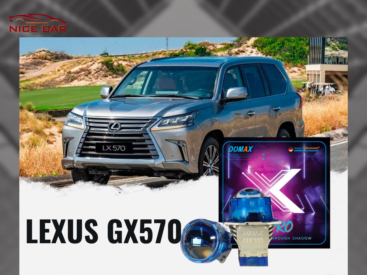Lexus LX570 độ đèn X LED Pro