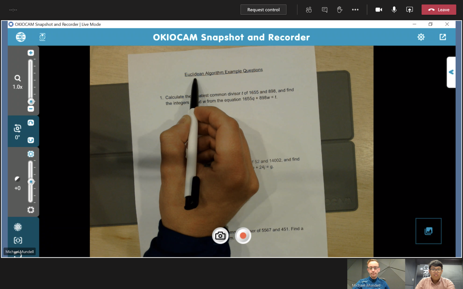 Share Both Your Face and Doc Cam in Microsoft Teams! - OKIOLABS