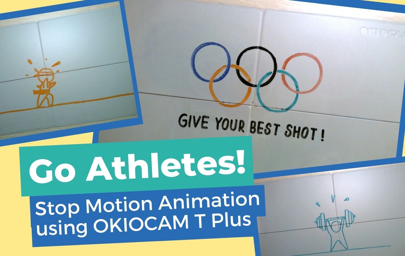Go Athletes! | Olympics Stop Motion Video using OKIOCAM T Plus - OKIOLABS