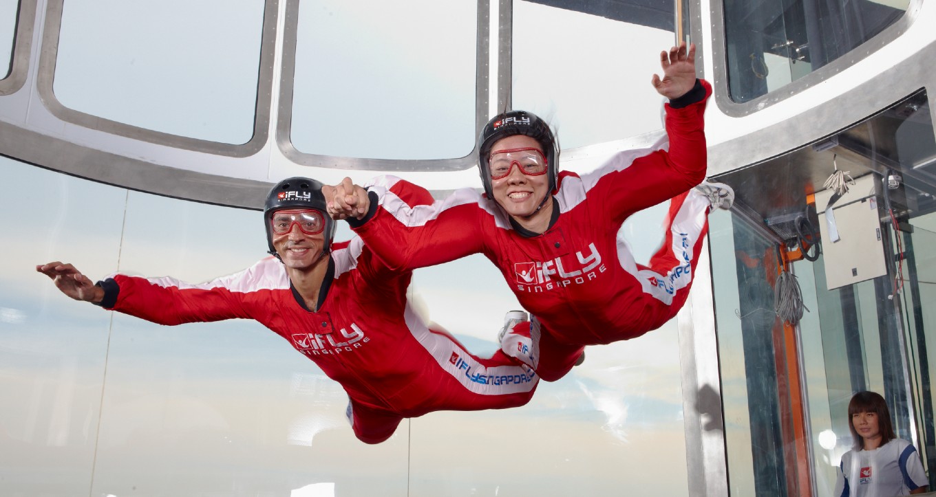 City Tours - Indoor Skydiving at iFly Singapore – Thrill & Fun on Sentosa