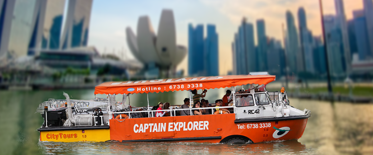 City Tours - Captain Explorer DUKW™ Tour - DUCK Tours