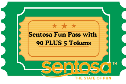 City Tours - Sentosa Fun Pass with 90 PLUS 5 Tokens