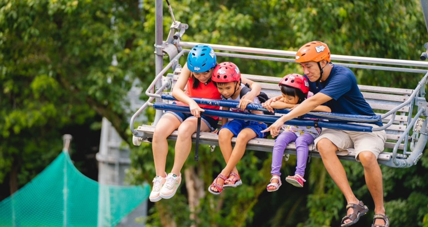 City Tours - Sentosa Luge & Skyride (2 Rounds) + Luge merchandise