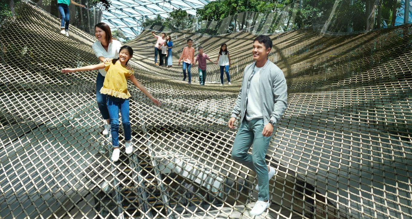City Tours - Walking Net + Canopy Park Ticket | Jewel Changi Airport ...