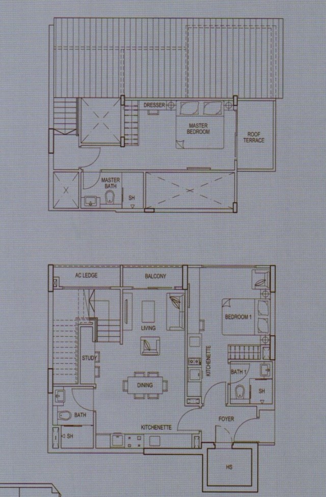 Prestige Point Apartment For Rent, $2,5001 Bath 300 sqft $8.33 psf