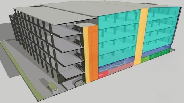 Ramp Up Aircon Warehouse 10.5m High Ceiling, 25kn sqm 40ft container ...