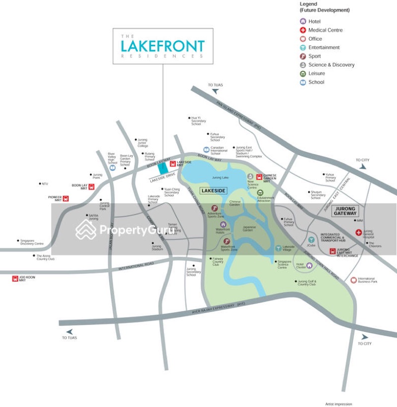 The Lakefront Residences Condominium For Rent, $3,500, 1 Bed 1 Bath 484 ...