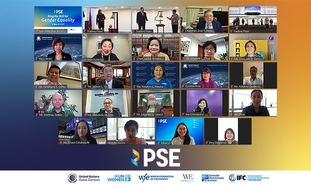 PSE celebrates women’s day with Ring the Bell for Gender Equality event ...