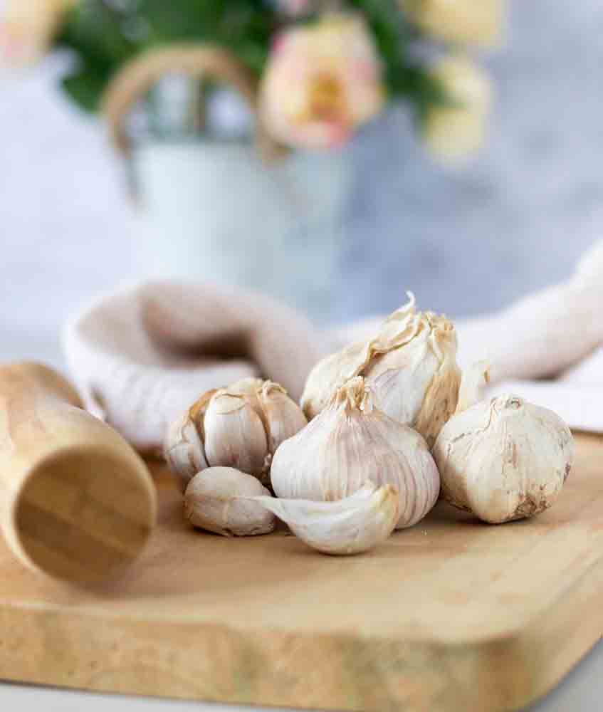 Organic garlic