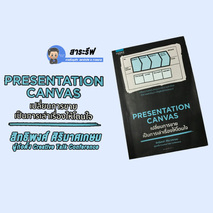 Presentation Canvas เครื่องมือในการวางแผนการนำเสนอ - สาระรีฟ กินเที่ยวธุรกิจ