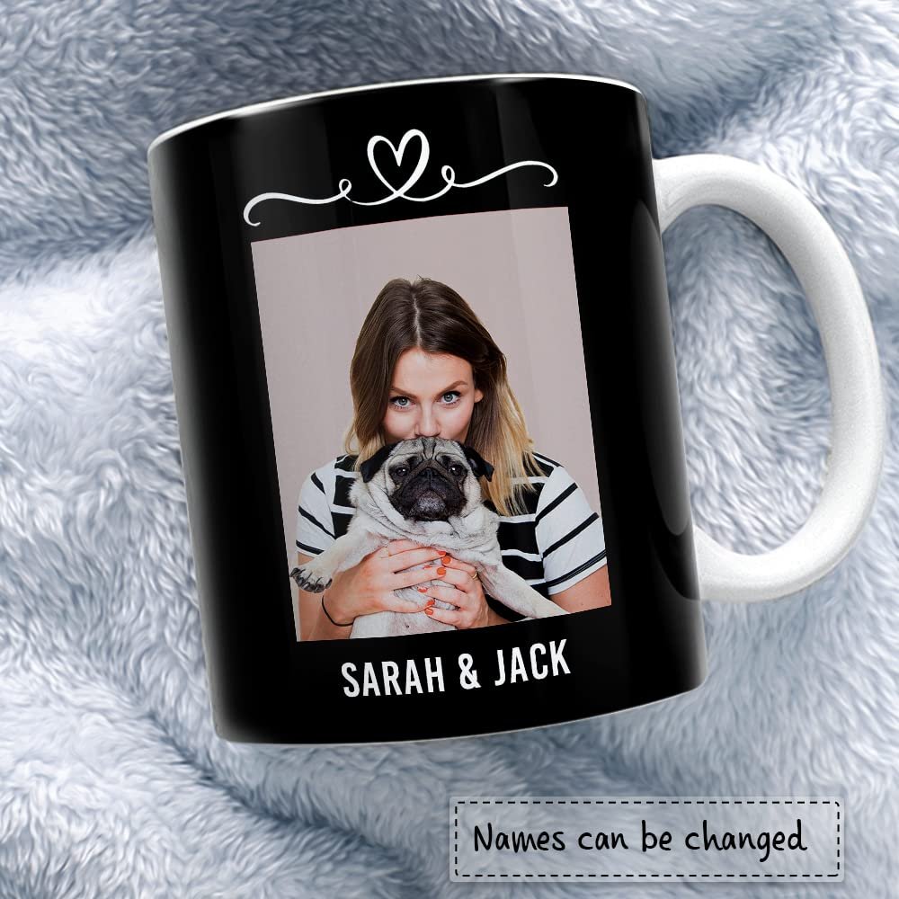 Personalized Dog Photo Mug Snack You Make - Sandjest