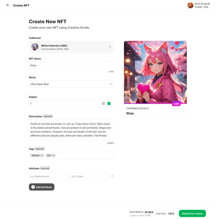 คู่มือการสร้างผลงาน NFT ฉบับสมบูรณ์แบบด้วย Bitkub NFT Creative Studio