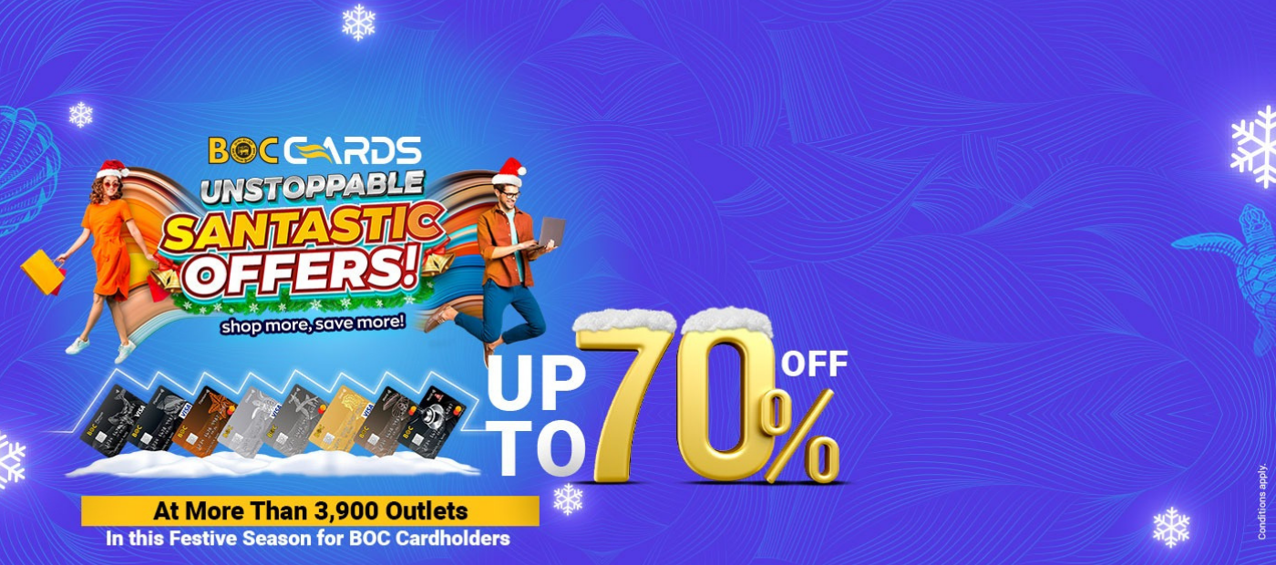 BOC Card Offers | Best Credit Card in Sri Lanka | Bank of Ceylon