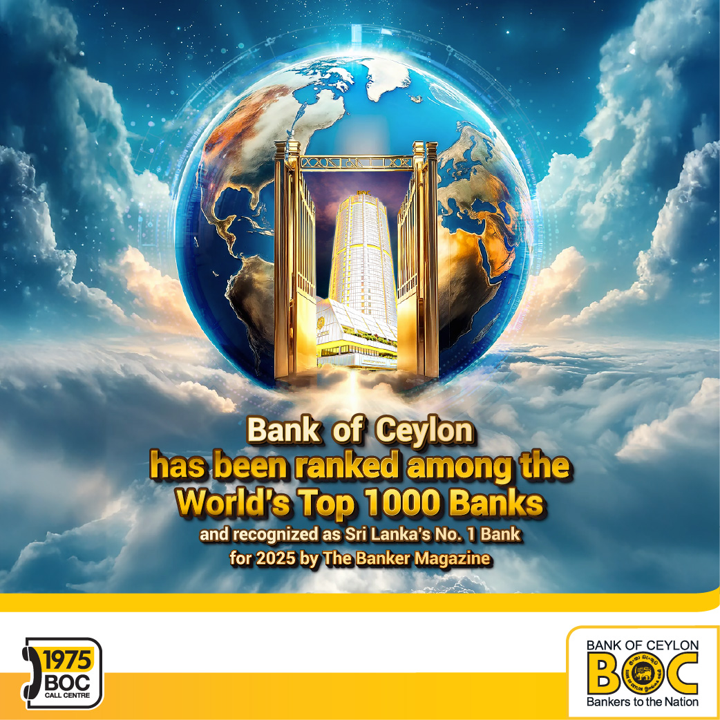 Bank of Ceylon Leads Sri Lankan Banks in The Banker Top 1000 World ...