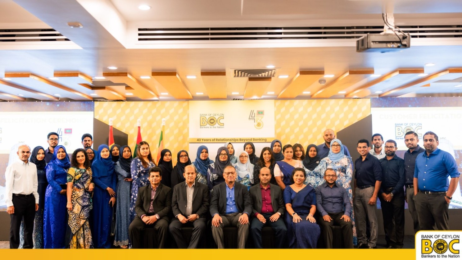 BOC Celebrates 43 Years of Banking Excellence in the Maldives | BOC ...